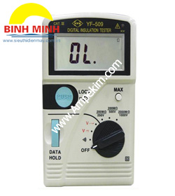 Thiết bị đo điện trở cách điện Tenmars YF-509, Siêu thị Thiết bị đo điện trở cách điện Tenmars ...